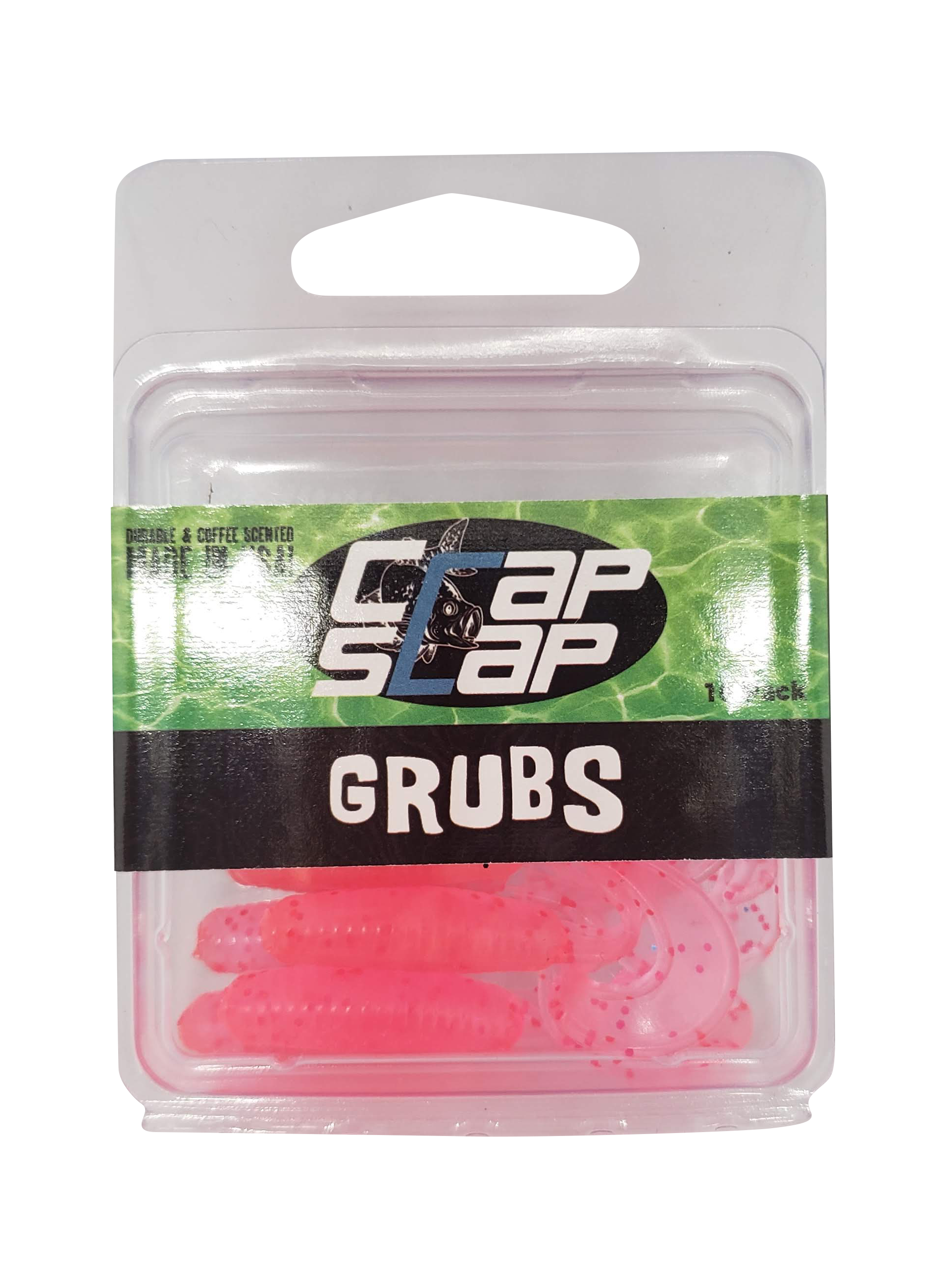 Crap Slap Grub - Flo Pink - Cast Cray Outdoors