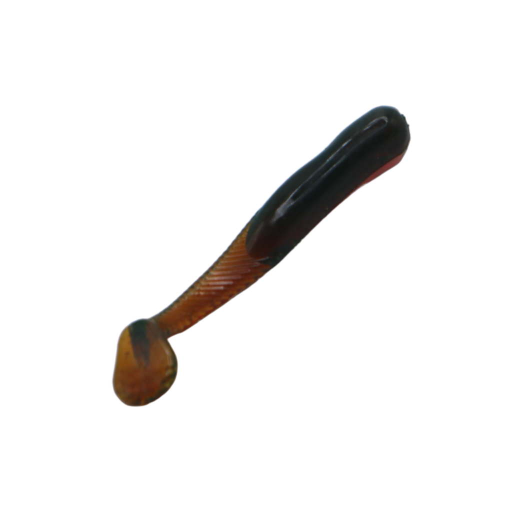 3" Paddle Tails - Motor Oil - Cast Cray Outdoors