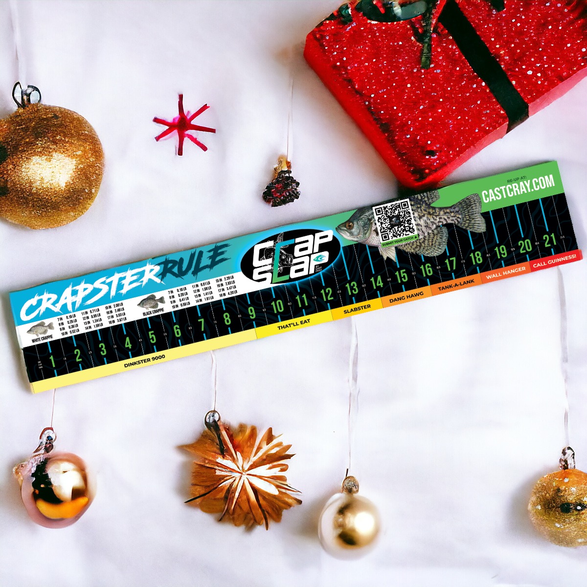 Crapster Ruler - Cast Cray Outdoors