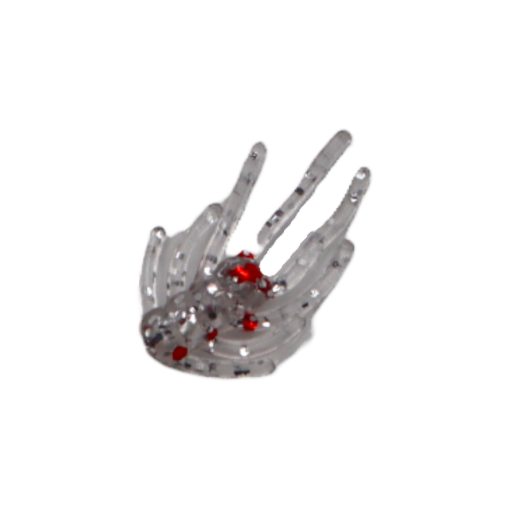 Crap Slap Micro Spideys - Silver Bling - Cast Cray Outdoors