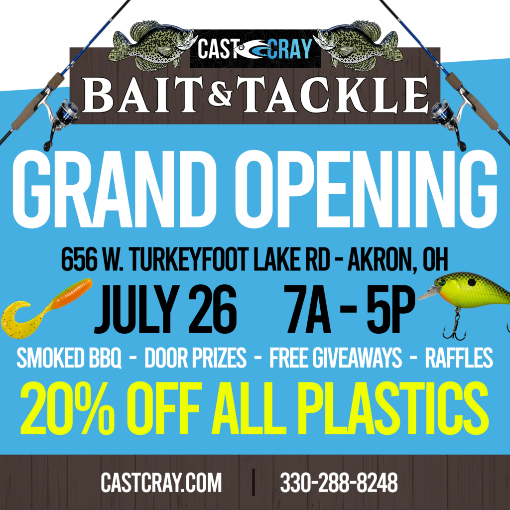 Cast Cray PLX Bait & Tackle Grand Opening - Cast Cray Outdoors